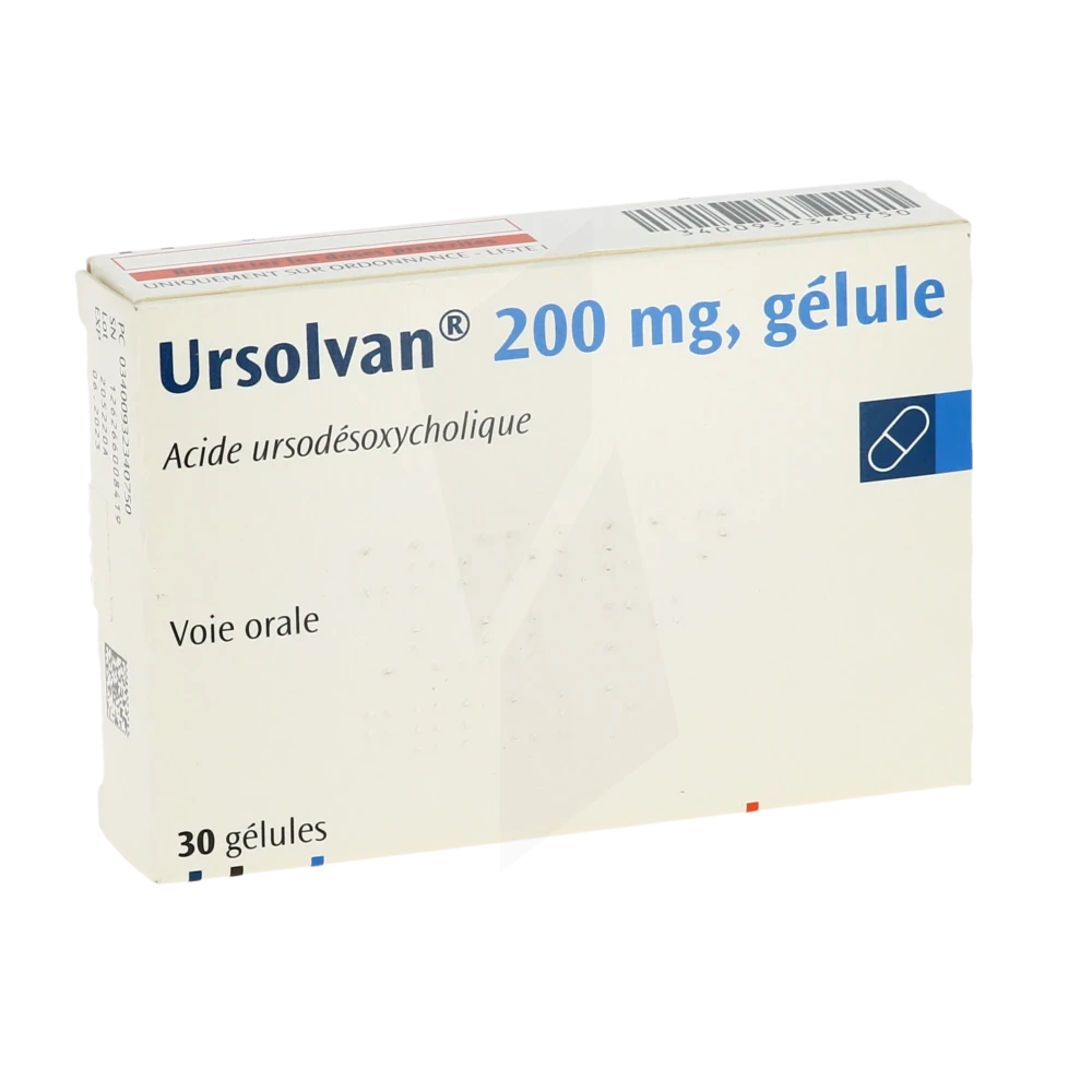 Grande Pharmacie Du Commerce - Médicament Ursolvan 200 Mg, Gélule ...